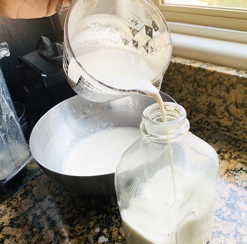 Homemade Almond Milk – S H A L I E A H